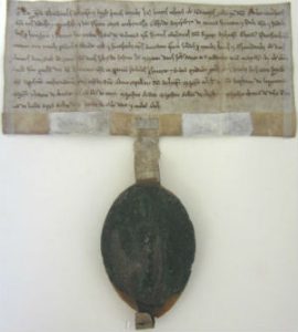 Univ's oldest document? - University College Oxford (Univ)
