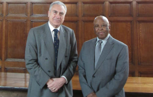 Festus Mogae portrait unveiled - University College Oxford (Univ) Univ ...