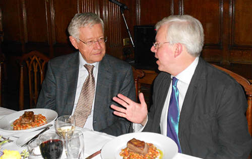 Robin Nicholas honoured - University College Oxford (Univ) Univ Oxford