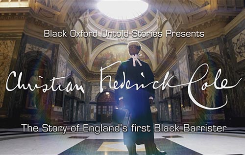 Christian Cole film screening - University College Oxford (Univ)