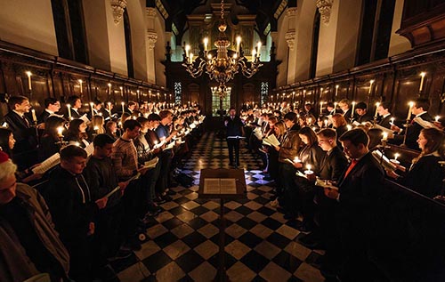 Univ Christmas Carol Service - University College Oxford (Univ) - Univ