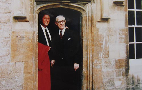 Bill Clinton’s Honorary Doctorate, 1994 - University College Oxford (Univ)