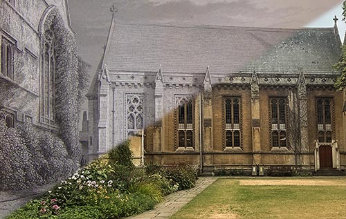 Then and Now: Hall Moves West - University College Oxford (Univ) - Univ
