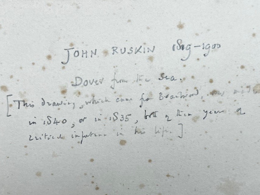 John Ruskin’s drawings - University College Oxford (Univ)